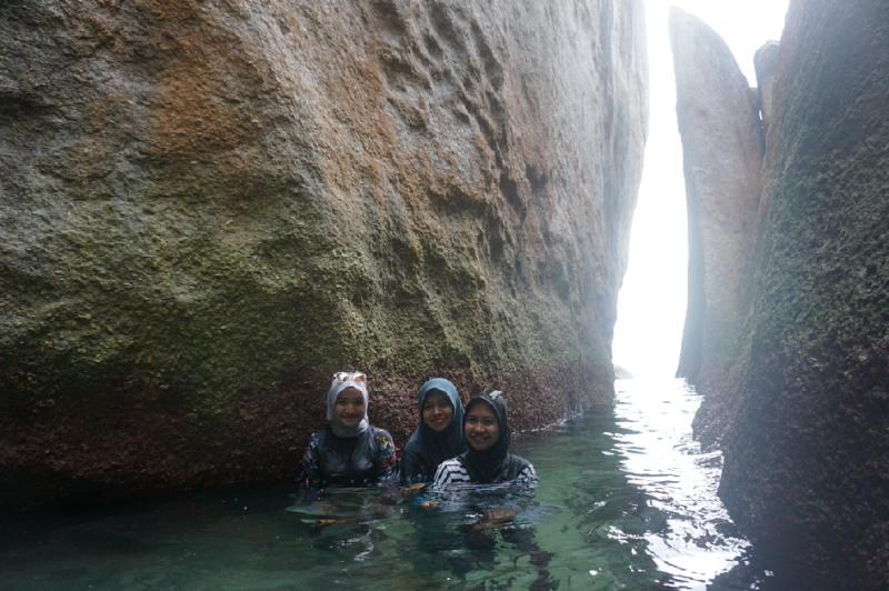 Pesona Keindahan Wisata Goa Kelayang Belitung